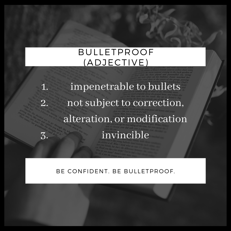 What's in a Name? Confidence. • BulletProof Writing Services